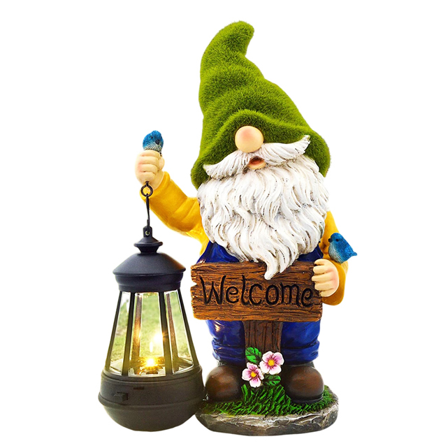 Wholesale Elf Lantern Welcome Sign Solar Lamp – Charming Garden Decor ...